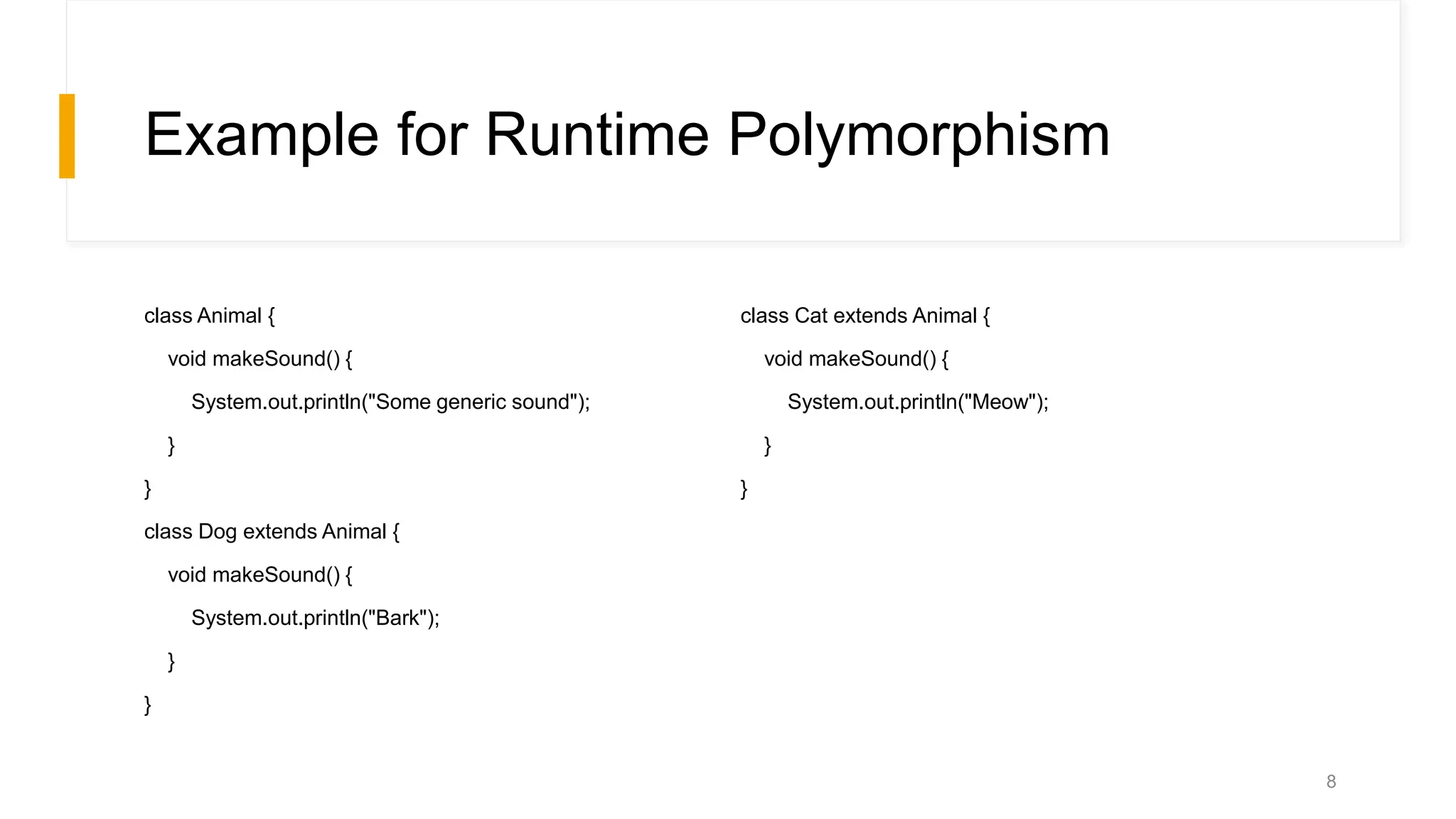 Advance Java Polymorphism Oops Con Pptx 