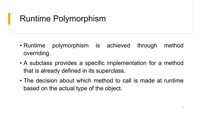 Advance Java Polymorphism Oops Con Pptx 