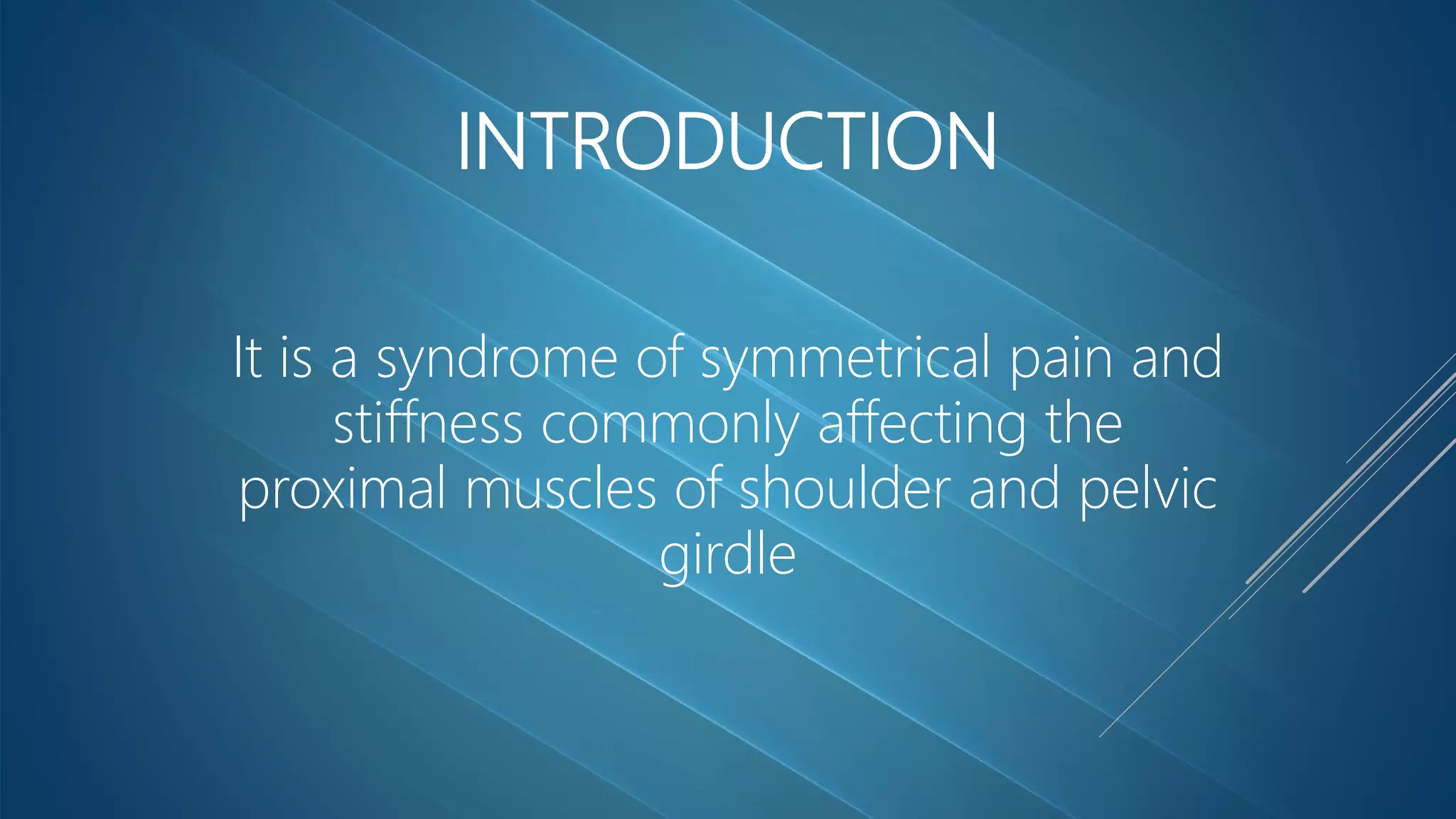 Polymyalgia rheumatica | PPTX