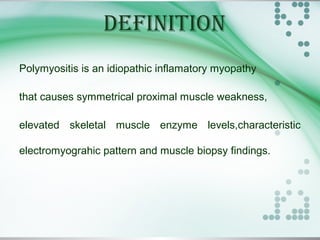 Polymyositis | PPT