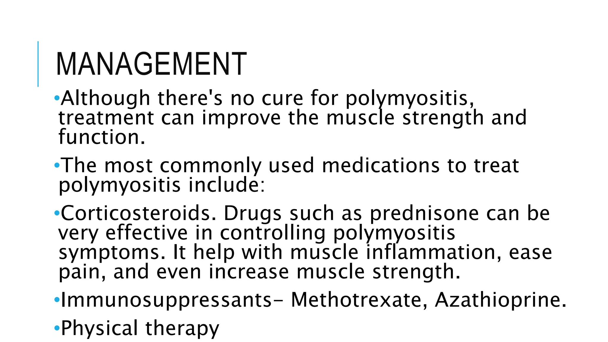 Polymyositis | PPTX