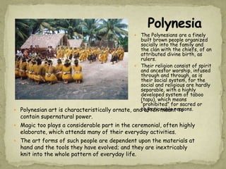 Polynesian art ppt | PPTX