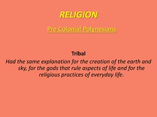 Polynesian powerpoint presentation | PPTX