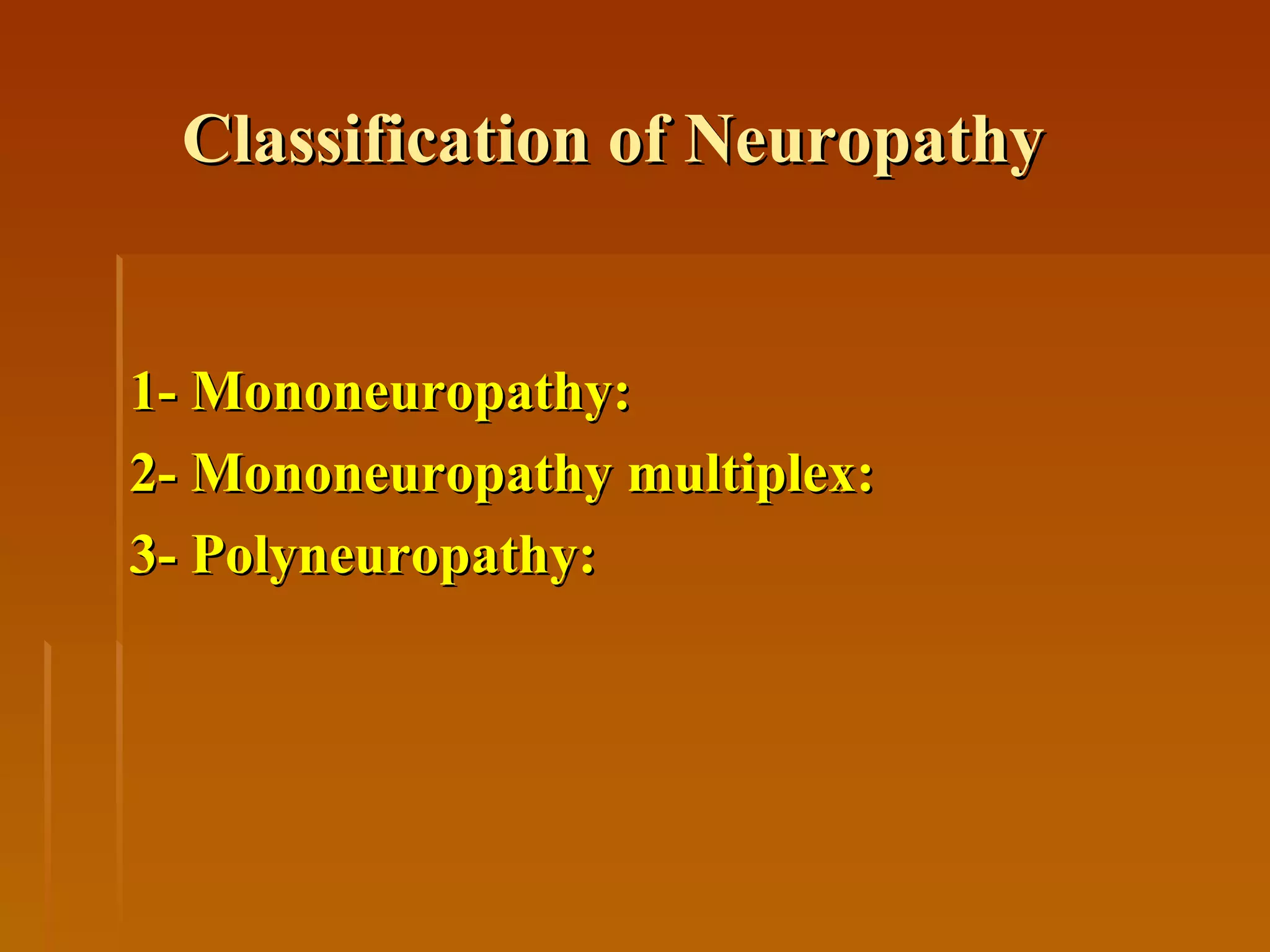 Polyneuropathy | PPT