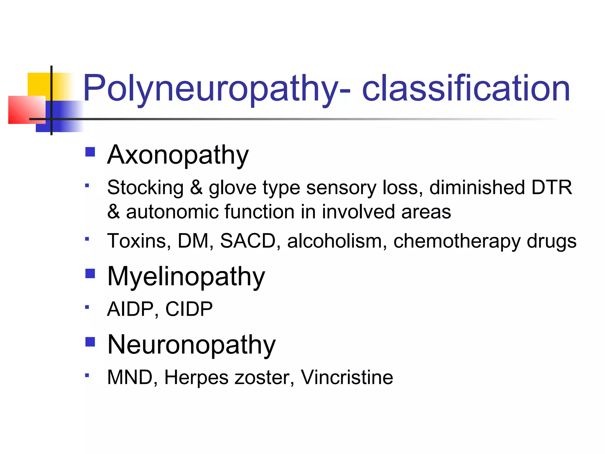 Polyneuropathy | PPT