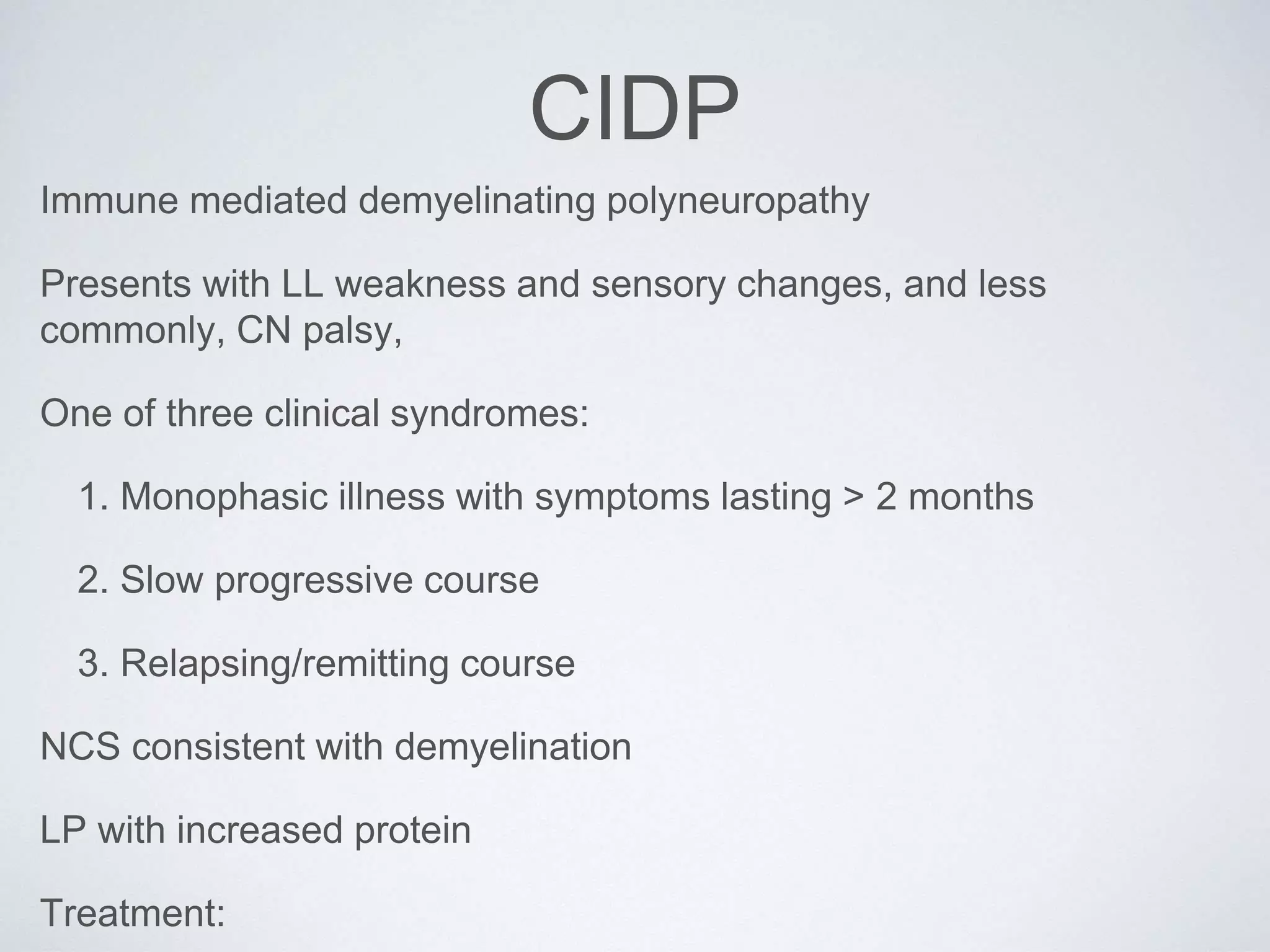 Poly neuropathy in pictures | PPTX