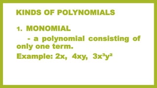 Polynomial | PPT