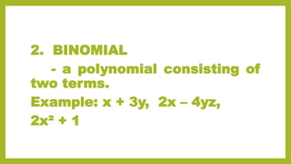 Polynomial | PPT