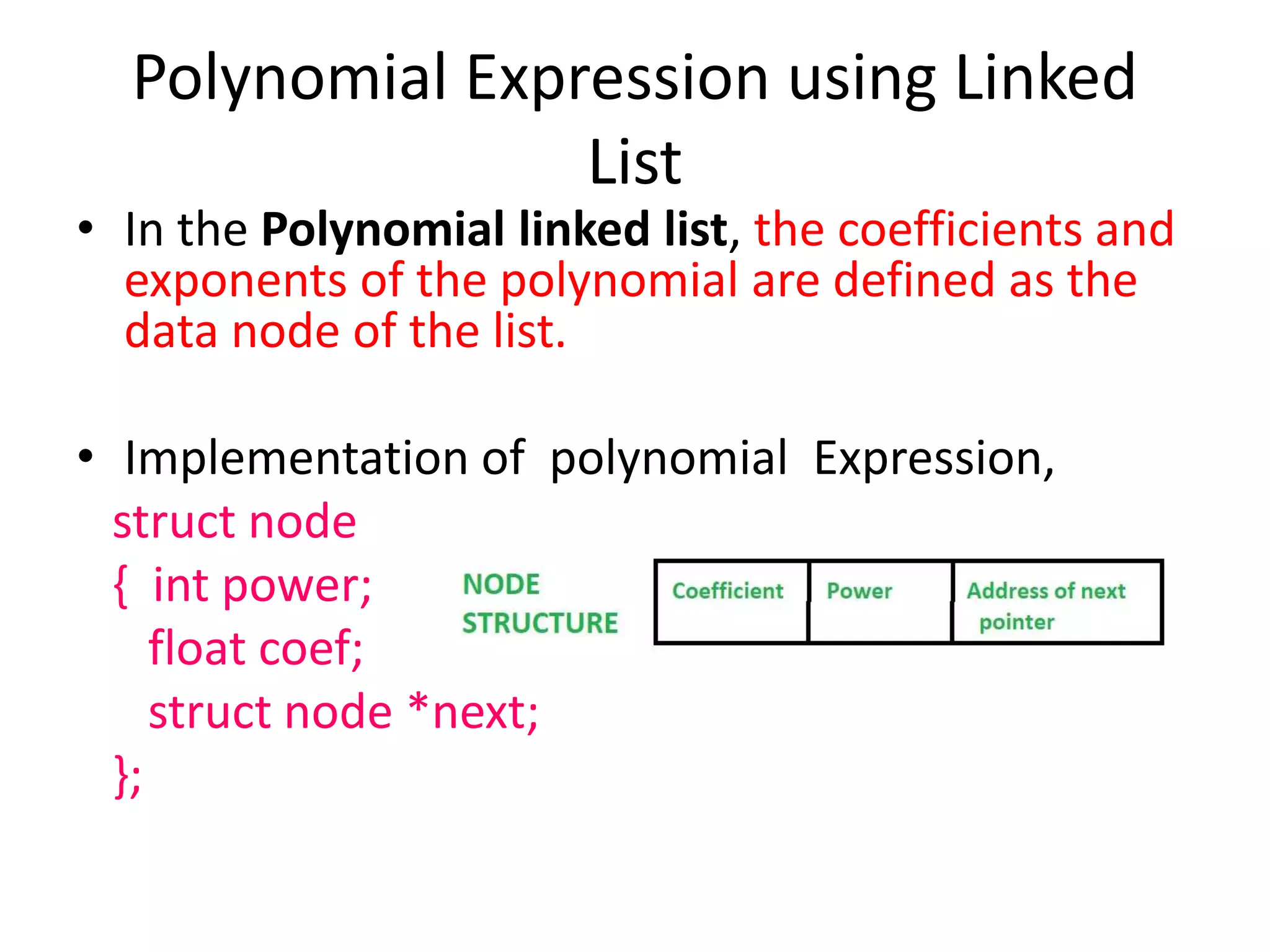 Polynomial Expression | PPTX
