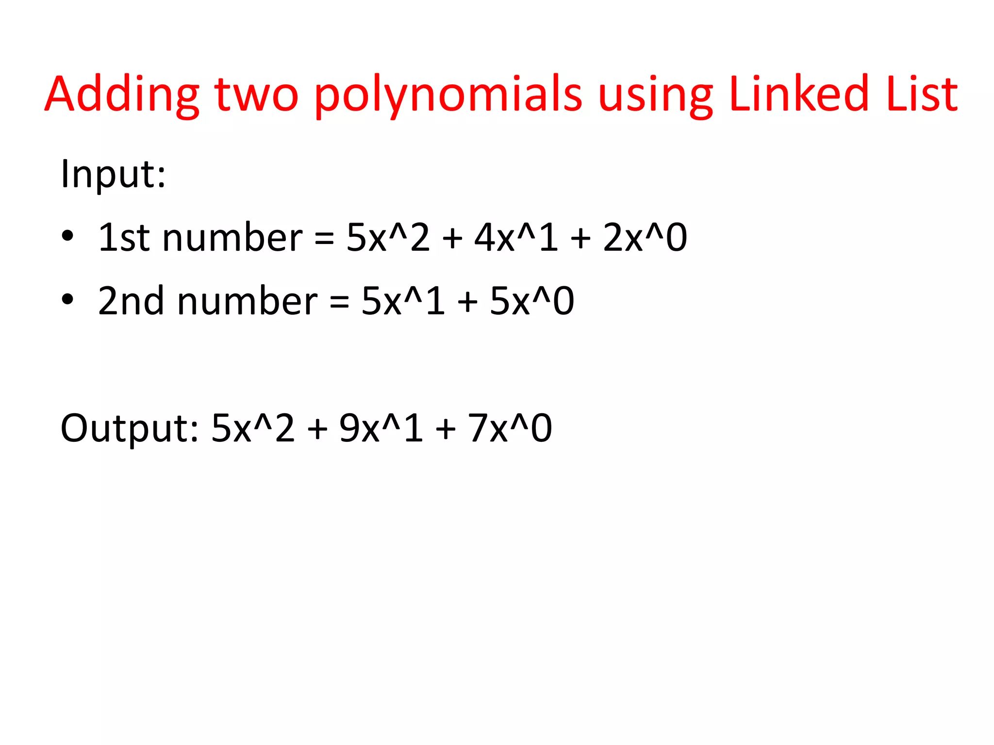 Polynomial Expression | PPTX