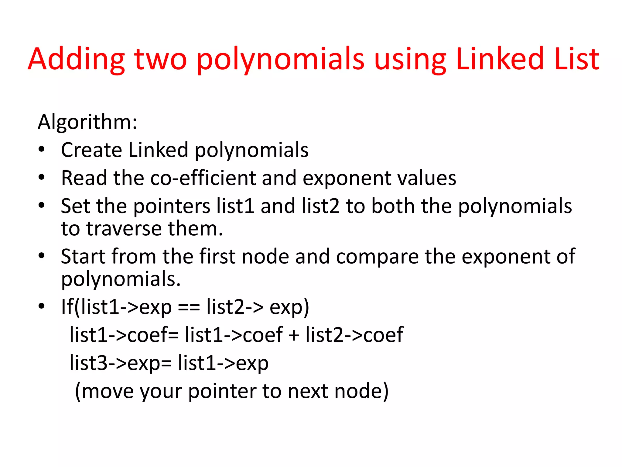 Polynomial Expression | PPTX