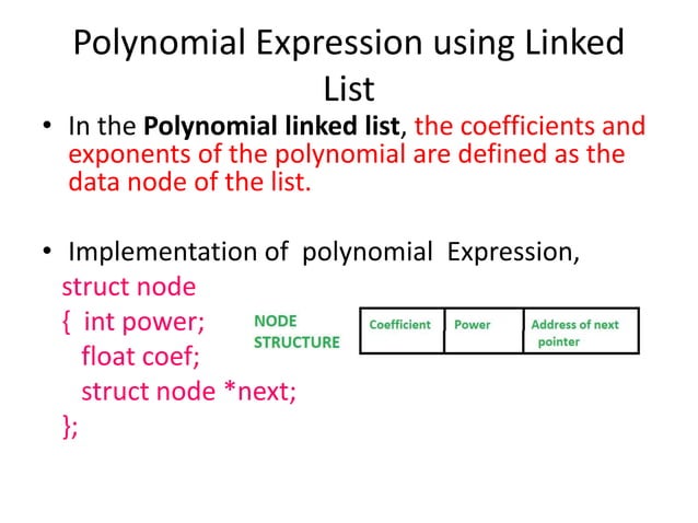 Polynomial Expression | PPTX