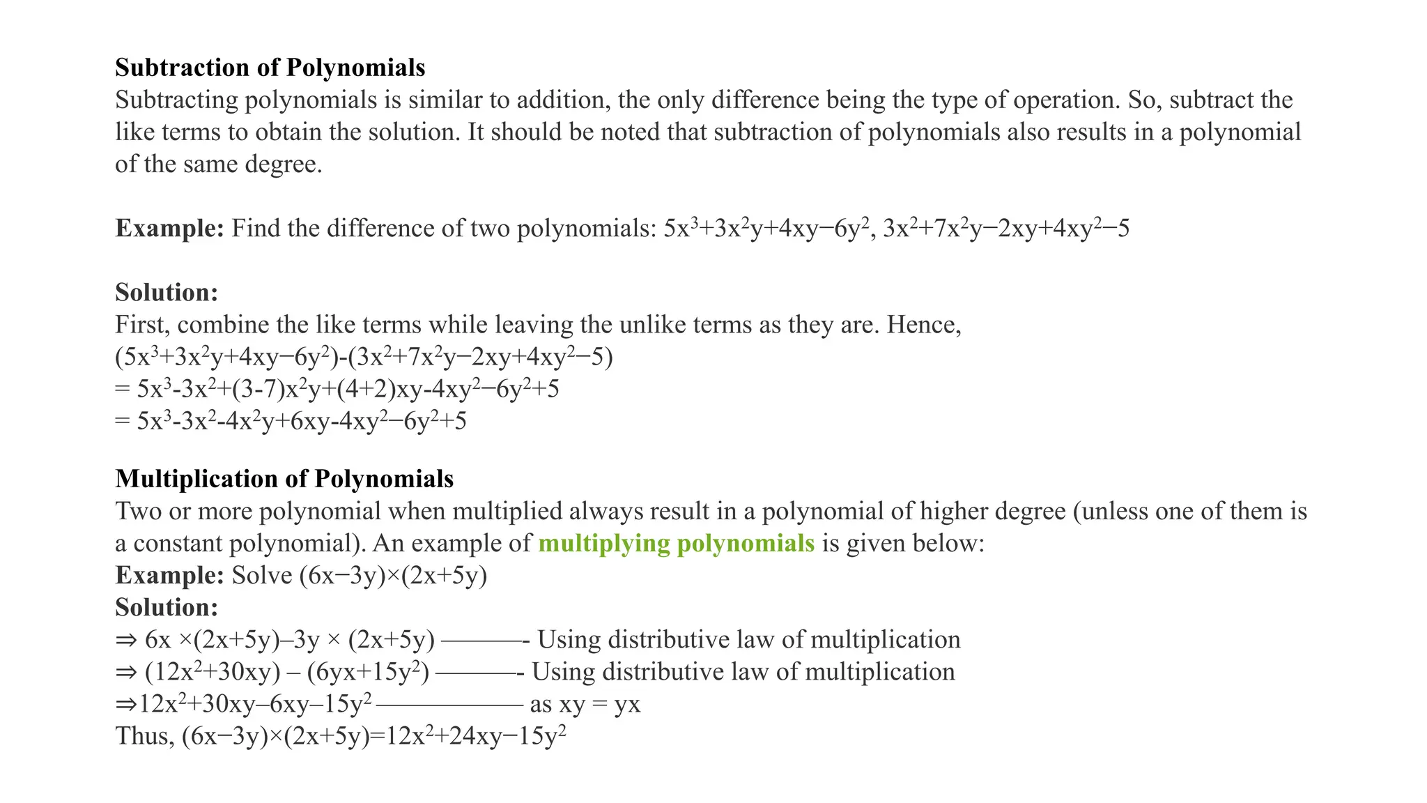 Polynomial | PPT