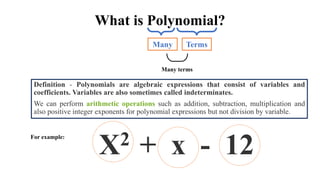 Polynomial | PPTX