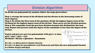 Polynomial PowerPoint Presentation for CBSE | PPTX