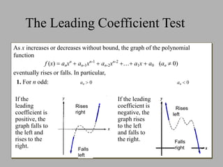 Polynomial and thier graphs | PPT