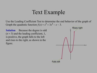 Polynomial and thier graphs | PPT