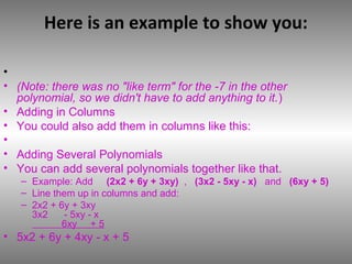 Polynomial | PPT