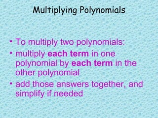 Polynomial | PPT