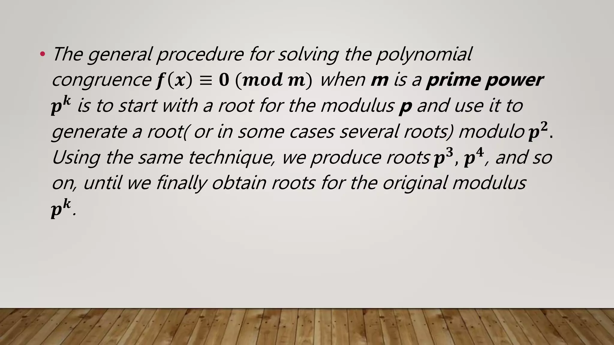 Polynomial congruence with prime moduli.pptx