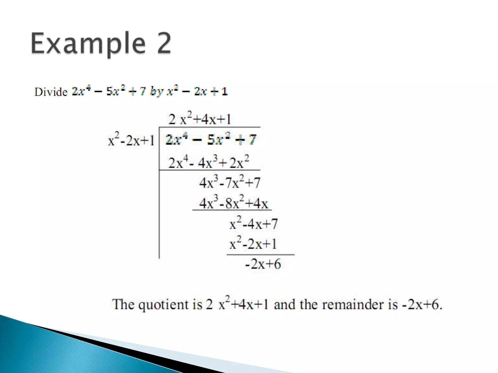 Polynomial equations | PPTX