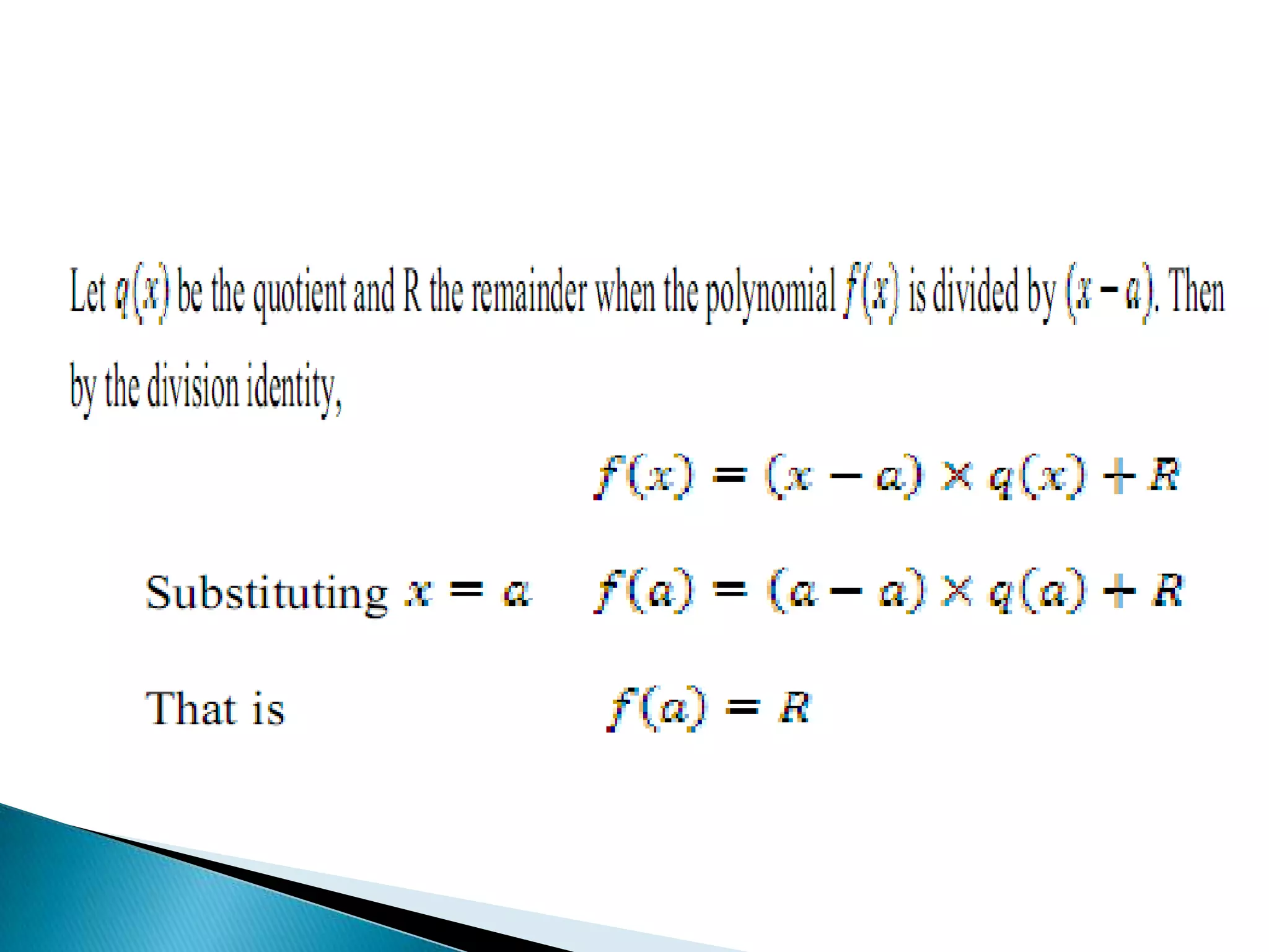 Polynomial equations | PPTX