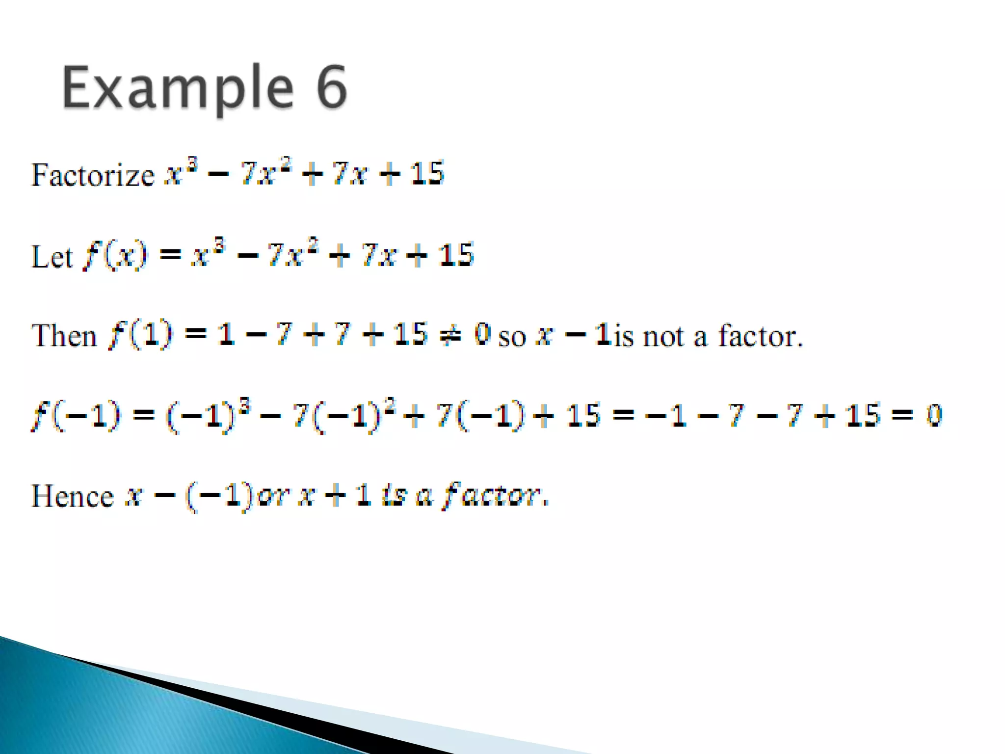 Polynomial equations | PPTX
