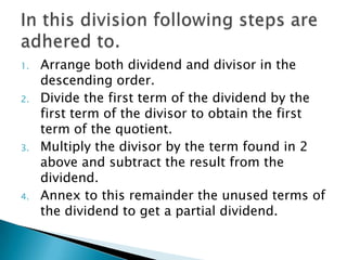 Polynomial equations | PPTX
