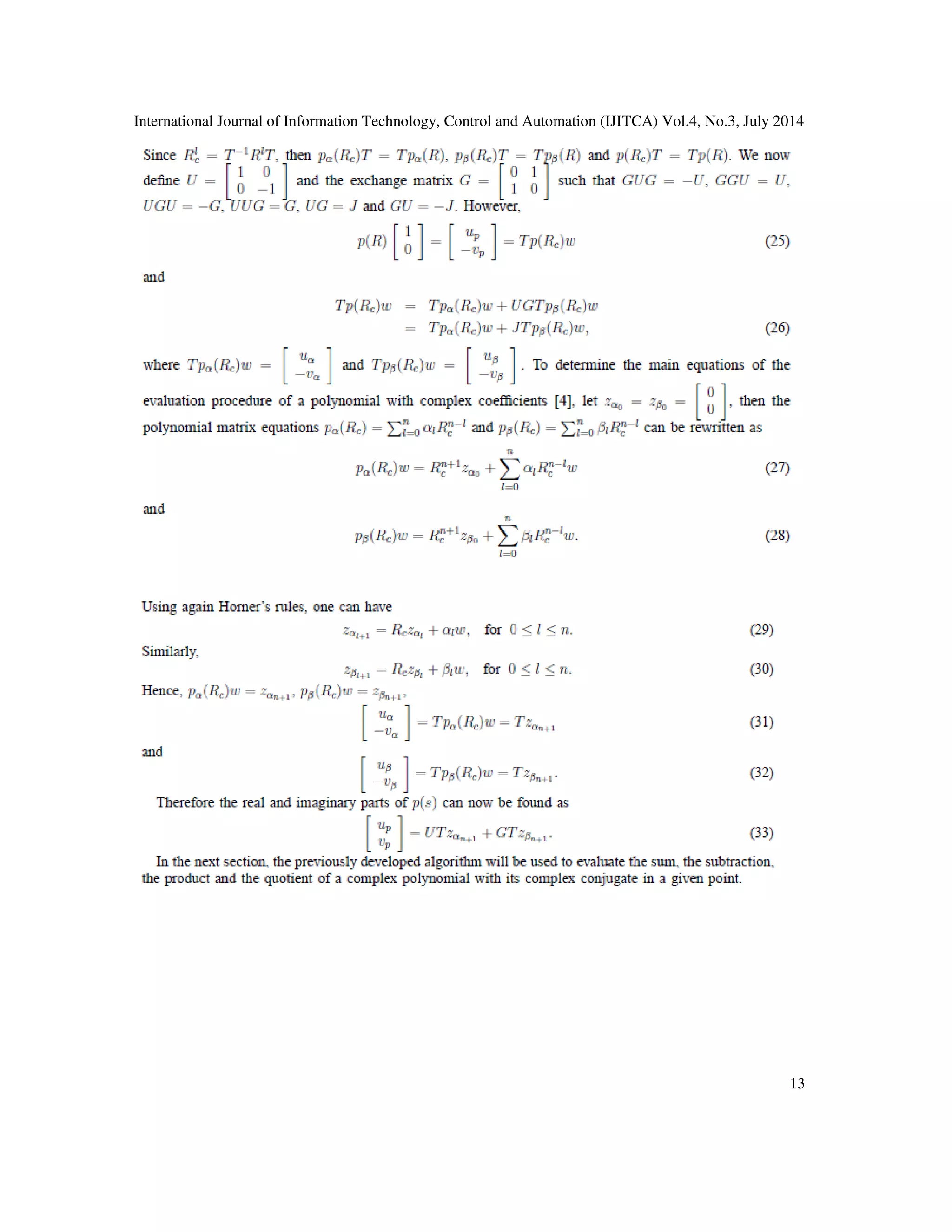 Polynomial evaluations in | PDF