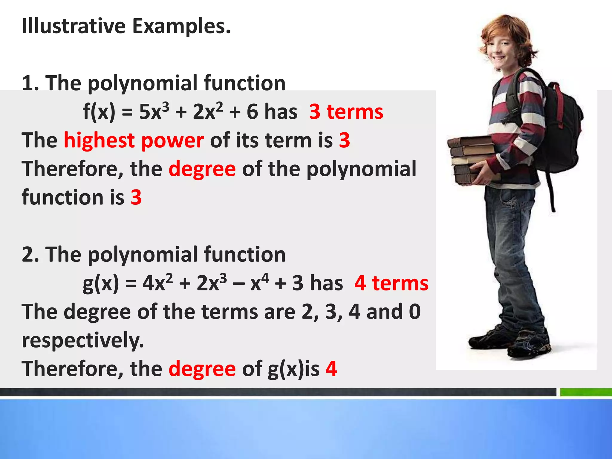 Polynomial function | PPTX
