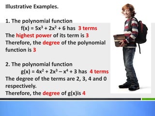 Polynomial function | PPTX