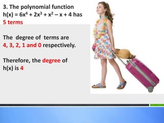 Polynomial function | PPTX