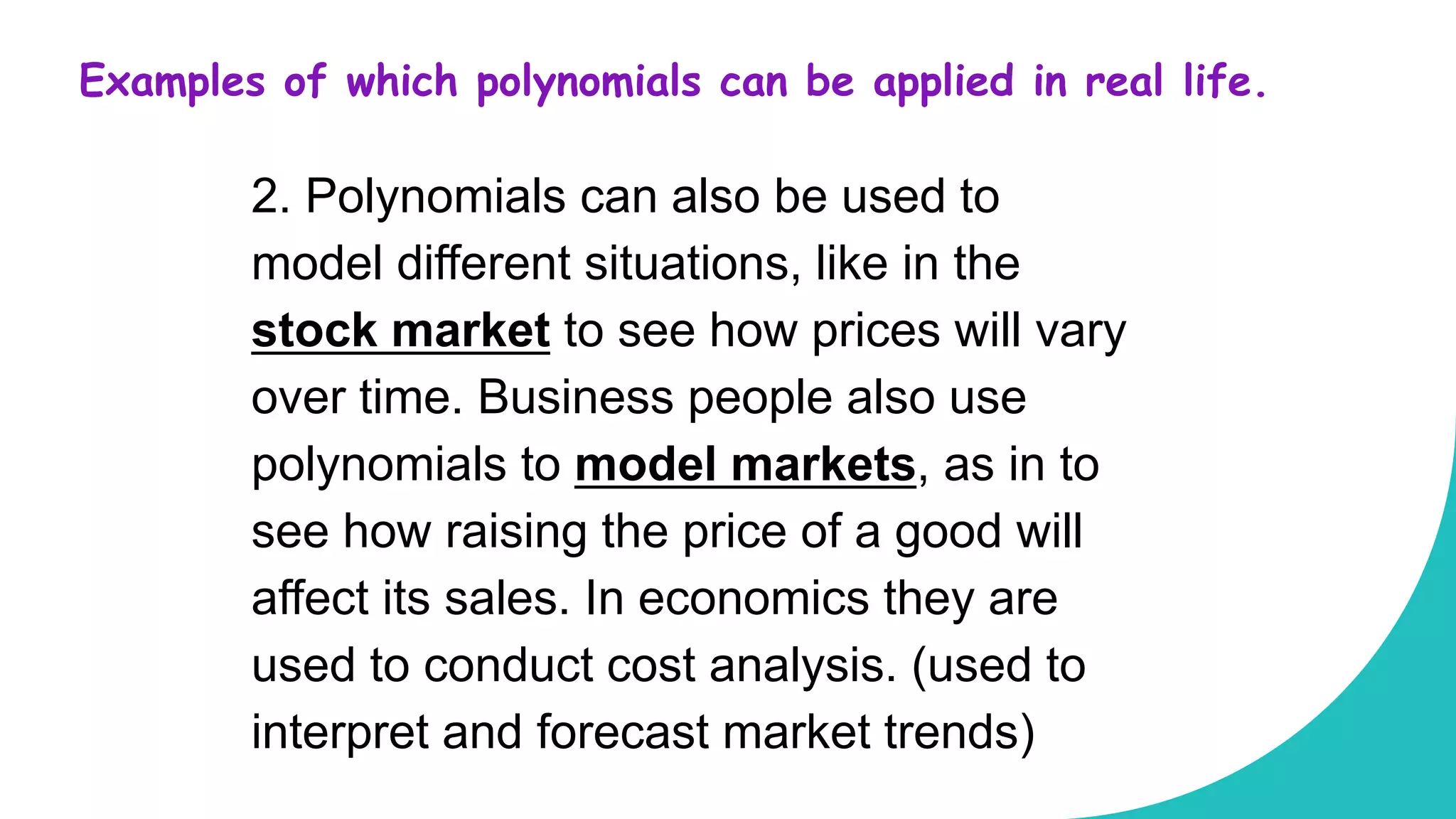 POLYNOMIAL FUNCTION.pptx | Physics | Science
