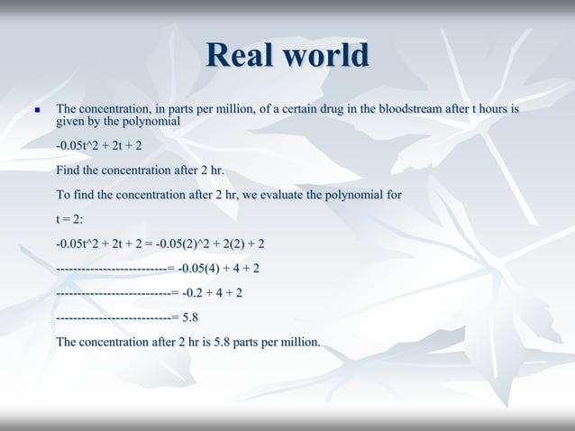 Polynomial Function by Desirae & | PPT