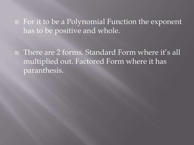 Polynomial Functions Pptx Computing Technology And Computing