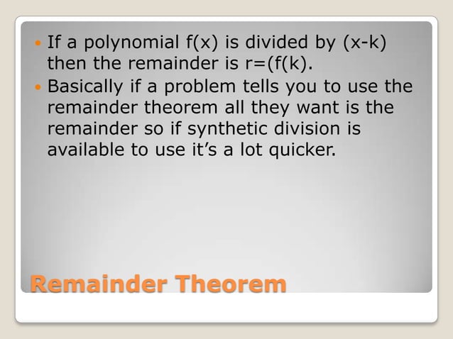 Polynomial Functions | PPTX | Computing | Technology & Computing