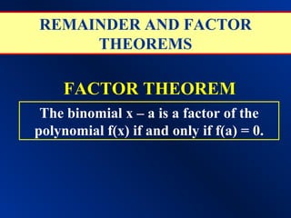 Polynomial functions | PPT