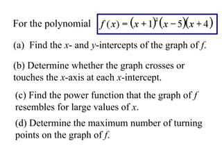 polynomial_functions.ppt mathematics topic | PPT