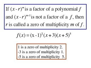 polynomial_functions.ppt mathematics topic | PPT
