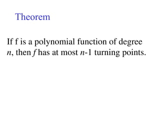 polynomial_functions.ppt mathematics topic | PPT