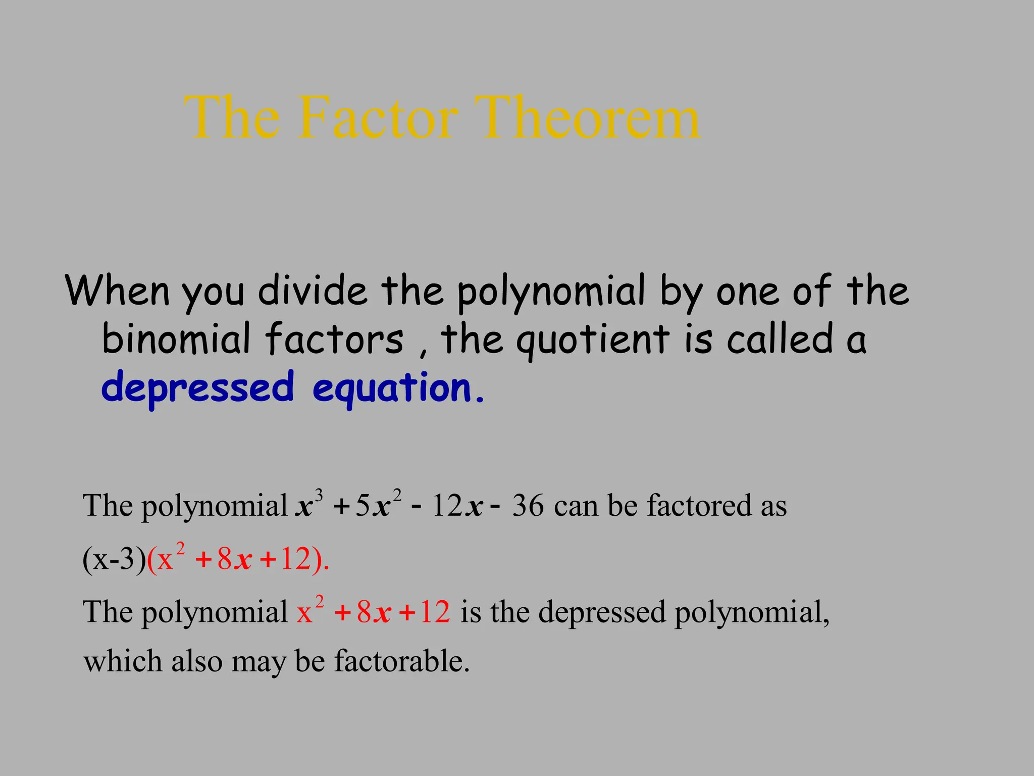 Polynomial_Functions(1).ppt and remainder theorem | PPT
