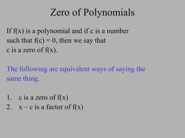 Polynomial_Functions(1).ppt and remainder theorem | PPT