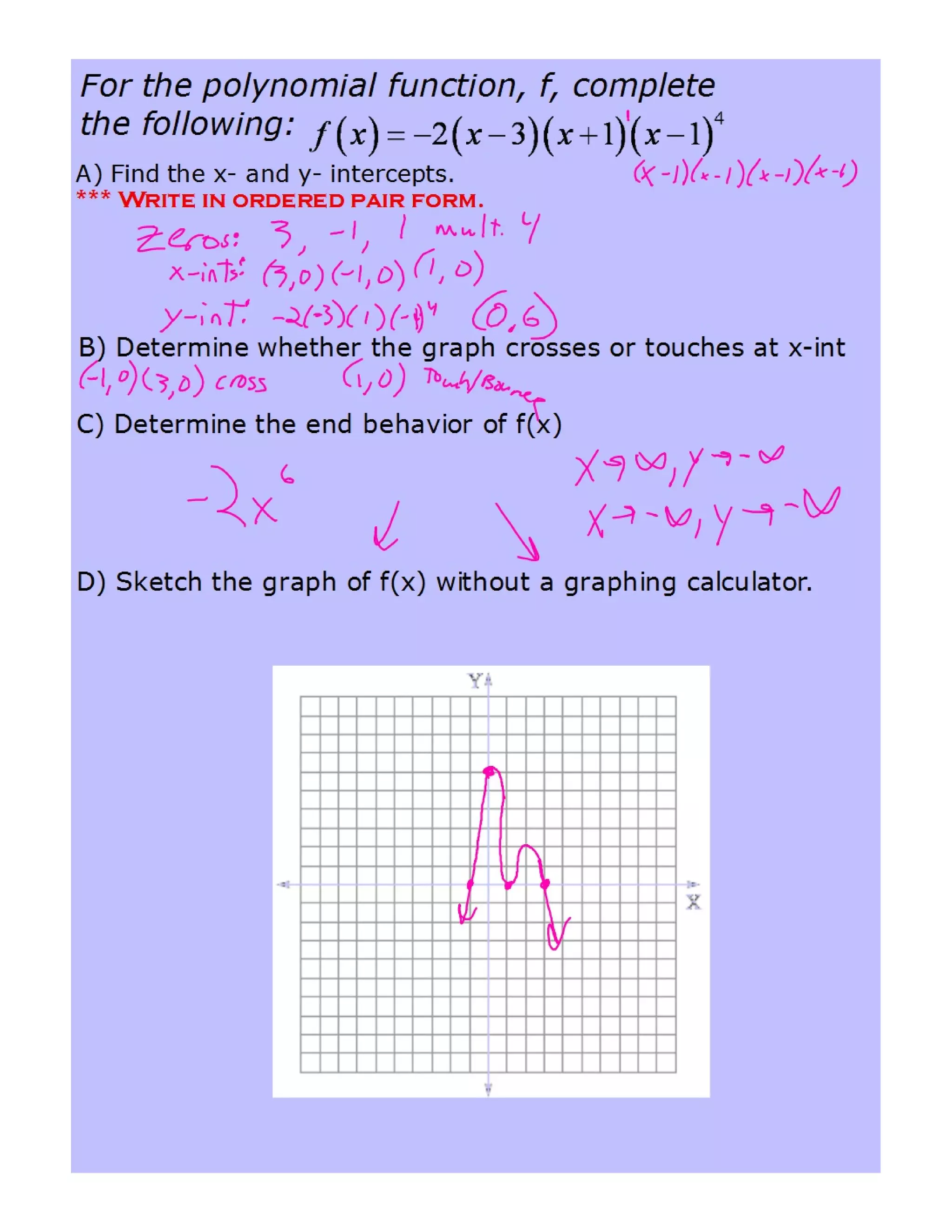 Polynomial functions start real zeros | PDF