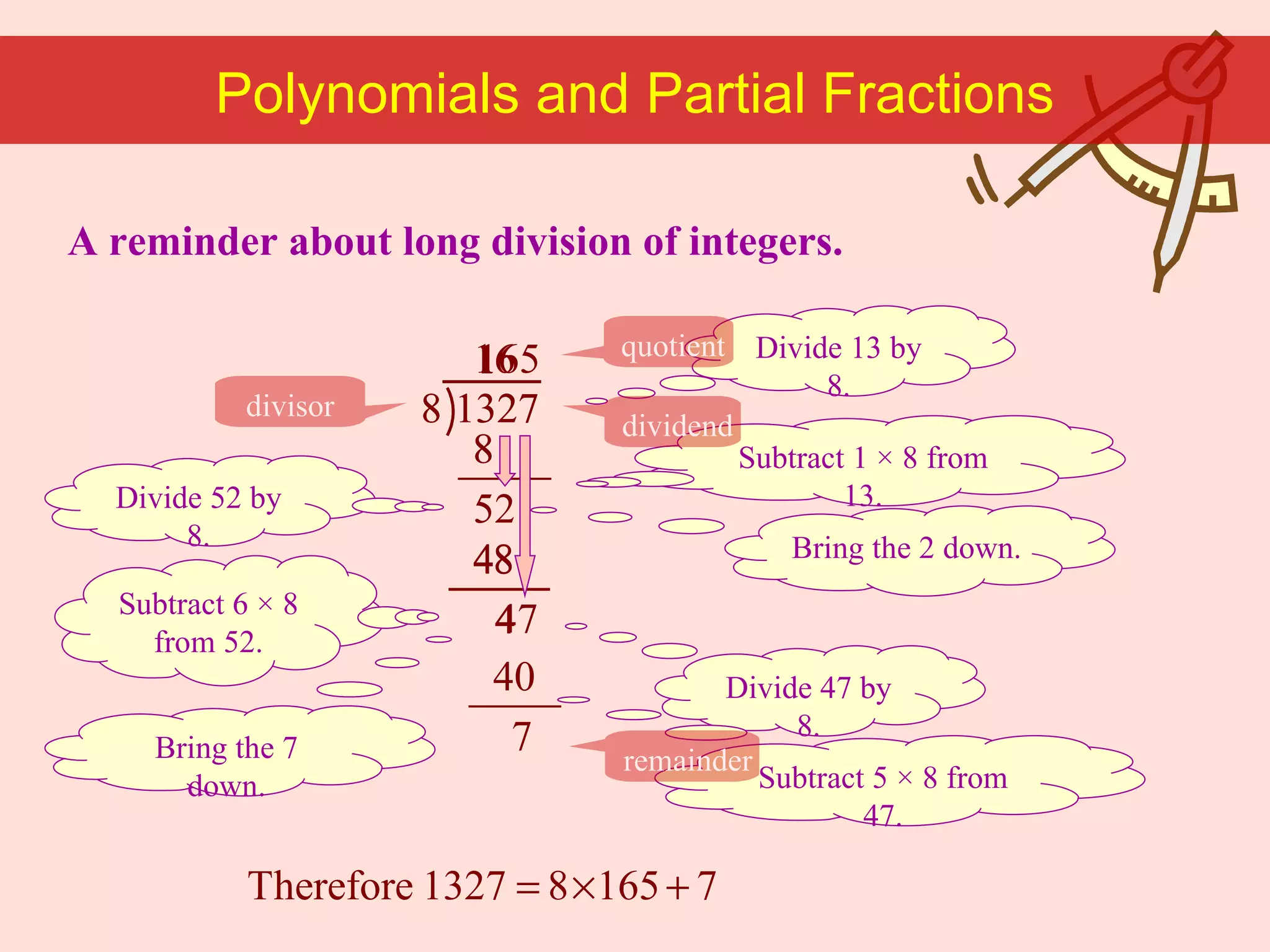 Polynomial identities division | PPT