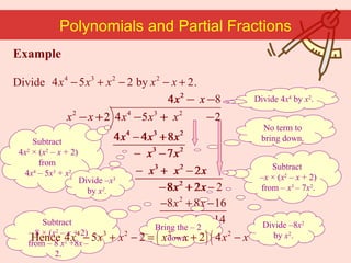 Polynomial identities division | PPT