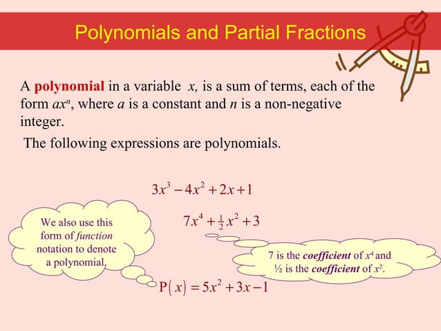 Polynomial identities division | PPT | Technology & Computing