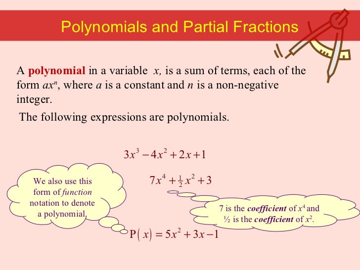 Polynomial identities division