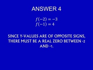 Polynomial and Rational Jeopardy | PPTX