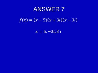 Polynomial and Rational Jeopardy | PPTX