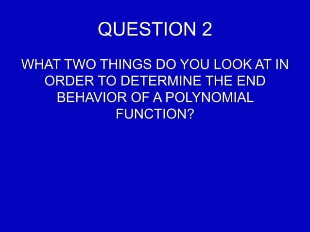 Polynomial and Rational Jeopardy | PPTX